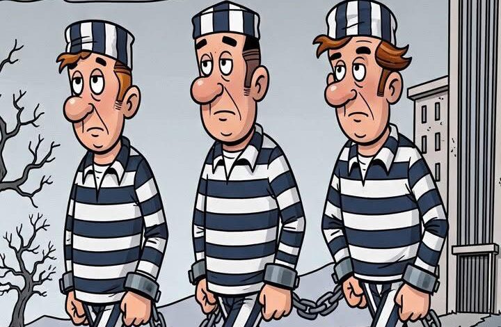 Three convicts were on the way to prison. – LifevibeSever